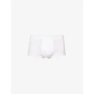 Zimmerli Slim-fit Cotton-jersey Trunks - White