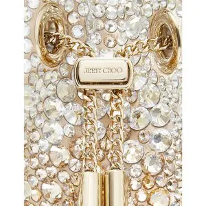 JIMMY CHOO Bon Bon Top-handle Bag - Gold/silver