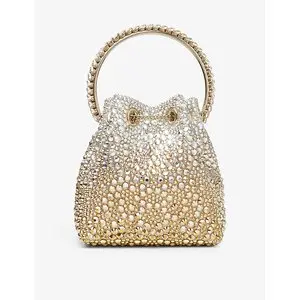 JIMMY CHOO Bon Bon Top-handle Bag - Gold/silver