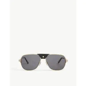 CARTIER Ct0165s Aviator Sunglasses