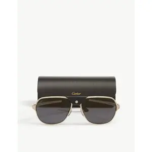 CARTIER Ct0165s Aviator Sunglasses