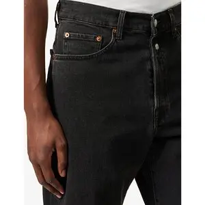 REPLAY Red Cast 9zero1 Straight-leg Stretch-denim Jeans