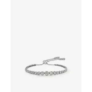 CARAT* LONDON Sterling And Cubic Zirconia Bracelet - Silver