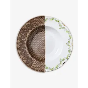 SELETTI Hybrid Malao Printed Porcelain Soup Bowl 25.4cm - One-color