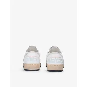 GOLDEN GOOSE Ballstar Iridescent-start Leather Low-top Sneakers
