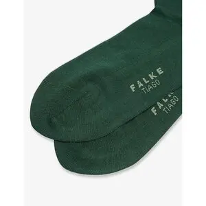 Falke Tiago Stretch Cotton-blend Socks - Hunter Green
