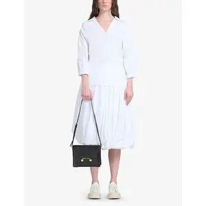 Marni Trunkeroo Leather Shoulder Bag - Black