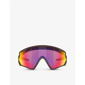 Oakley Oakley Shield Frame Sunglasses Red