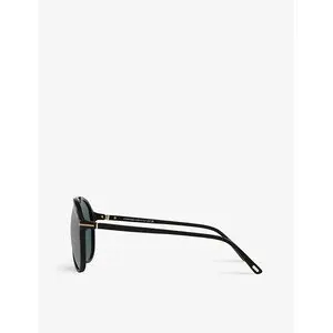 TOM FORD Tr001780 Pilot-frame Sunglasses - Black