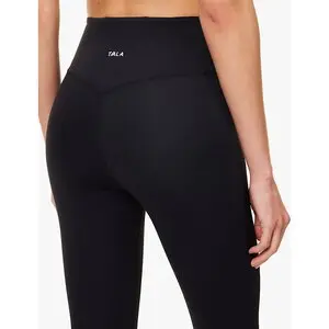 TALA Dayflex High-rise Stretch-woven Leggings - Shadow Black