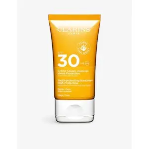 Clarins Youth-protecting High-protection Facial Sunscreen Spf 30 150ml - One-color