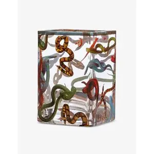 SELETTI Wears Toiletpaper Snakes Glass Vase 14cm - One-color