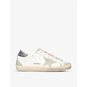 GOLDEN GOOSE Super-star Leather Low-top Trainers - White/comb