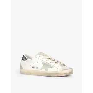 GOLDEN GOOSE Super-star Leather Low-top Trainers - White/comb