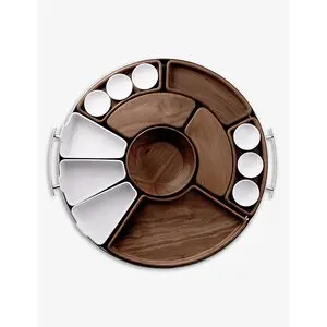 Christofle Mood Asia Stainless-steel Tray 52cm