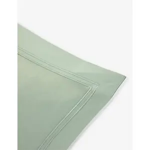 YVES DELORME Triomphe Cotton Oxford Pillowcase 50cm X 75cm - Veronese