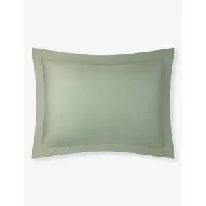 YVES DELORME Triomphe Cotton Oxford Pillowcase 50cm X 75cm - Veronese