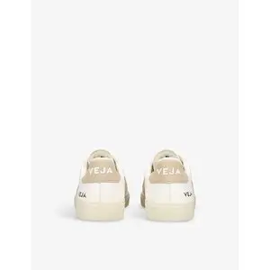 VEJA Campo V-logo Leather Low-top Trainers