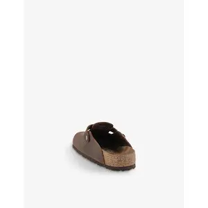 BIRKENSTOCK Boston Leather Clogs - Habana
