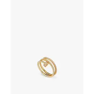 Cartier Juste Un Clou 18ct Yellow-gold And Diamond Ring - Yellow Gold