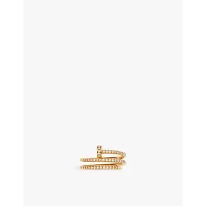 Cartier Juste Un Clou 18ct Yellow-gold And Diamond Ring