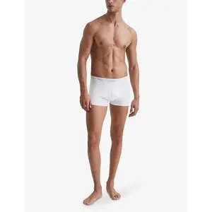 REISS Heller Logo-print Pack Of Three Stretch-cotton Boxers - Multi