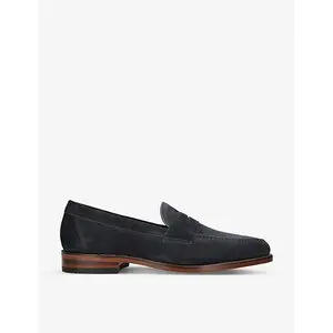 LOAKE Imperial Strap Suede Loafers