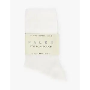 Falke Cotton-blend Crew Socks - 2000 White