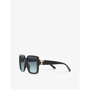 Tiffany & Co. Square-frame Acetate Sunglasses - Black