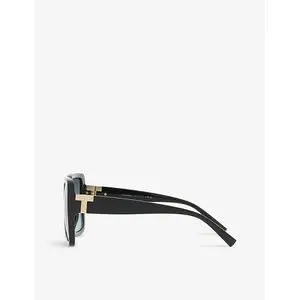 Tiffany & Co. Square-frame Acetate Sunglasses - Black