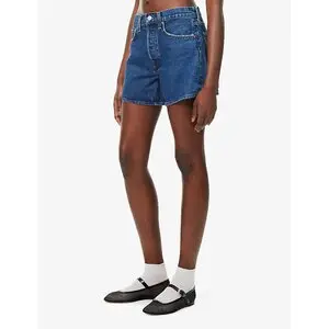 AGOLDE Parker High-rise Denim Shorts - Enamour