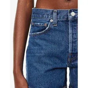 AGOLDE Parker High-rise Denim Shorts - Enamour