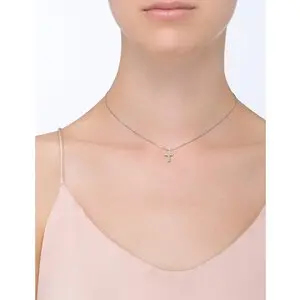 Cartier Symbols Diamond Cross Necklace