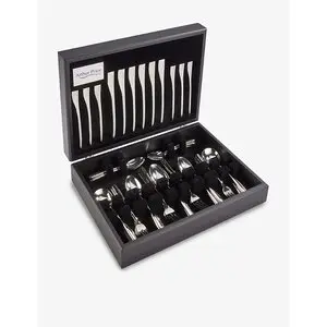 ARTHUR PRICE Signature Echo Stainless-steel 44-piece Cutlery Set - Stainless Steel