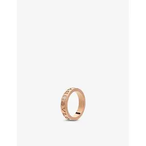 BVLGARI B.zero1 18ct And Diamond Ring - Rose Gold