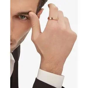 BVLGARI B.zero1 18ct And Diamond Ring