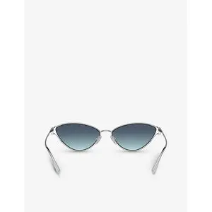 Tiffany & Co. Tf3095 Cat-eye Sunglasses - Silver