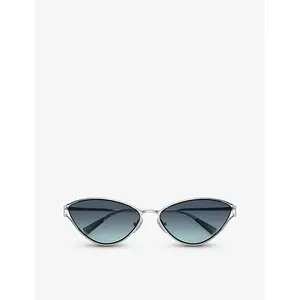 Tiffany & Co. Tf3095 Cat-eye Sunglasses - Silver