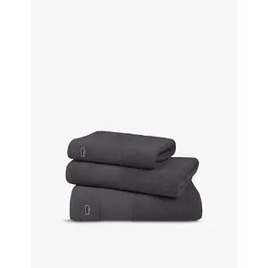 Lacoste Casual Logo-embroidered Cotton 90cm X 150cm - Multicoloured