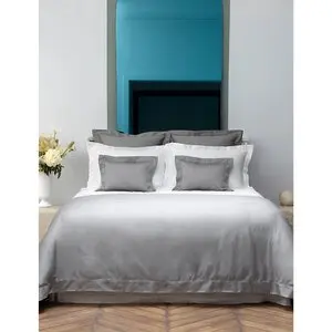 YVES DELORME Triomphe Cotton Fitted Sheet 135cm X 190cm