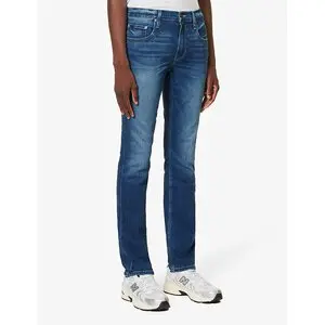 Paige Federal Straight-leg Mid-rise Jeans - Milburn