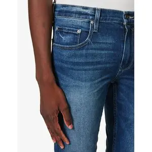 Paige Federal Straight-leg Mid-rise Jeans - Milburn