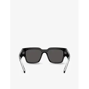 Dolce & Gabbana Dg6184 Square-frame Sunglasses - Black
