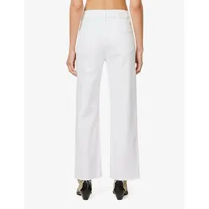 Paige Vanessa Ankle Wide-leg Jeans - Crisp White