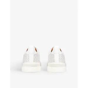Zegna Triple Stitch Interwoven Leather Low-top Trainers