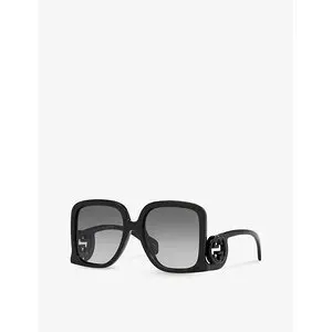 Gucci Rectangle-frame Sunglasses