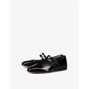CHRISTIAN LOUBOUTIN Sweet Jane Patent-leather Heeled Pumps