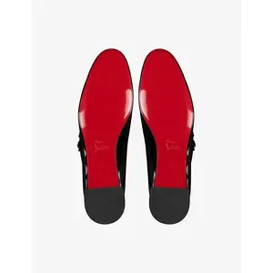 CHRISTIAN LOUBOUTIN Sweet Jane Patent-leather Heeled Pumps