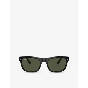 Ray-ban Black Oversized Square Sunglasses
