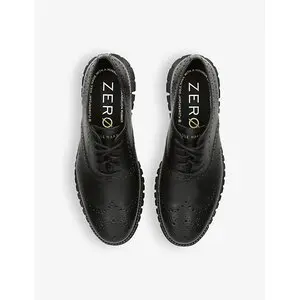 Cole Haan Zerøgrand Leather Oxford Shoes - Black
